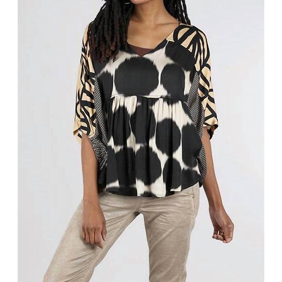 Alembika | Tops | New Alembika Skye Butterfly Blouse In Serene | Poshmark